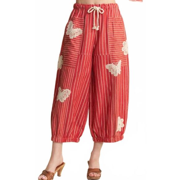 DAVI & DANI | Pants & Jumpsuits | New Davi Dani Rescue Me Pants In Red ...